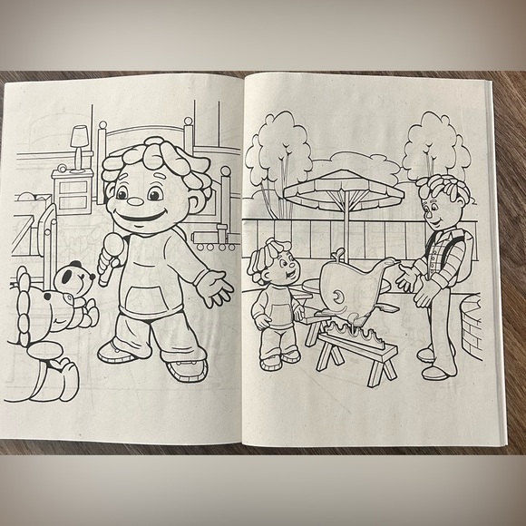 Other | Jim Hensons Sid The Science Kid Coloring Book | Poshmark